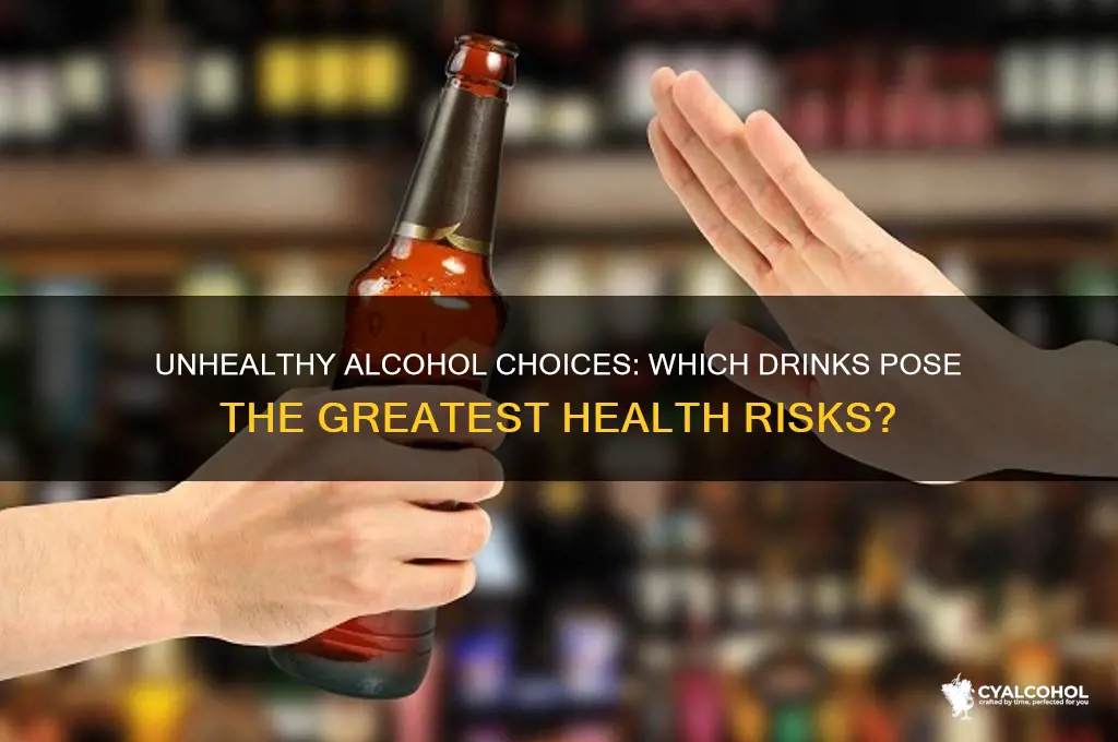Unhealthy Alcohol Choices: Which Drinks Pose The Greatest Health Risks ...
