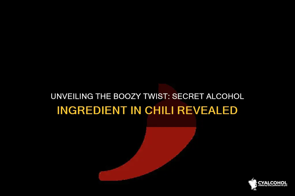 Unveiling The Boozy Twist: Secret Alcohol Ingredient In Chili Revealed ...