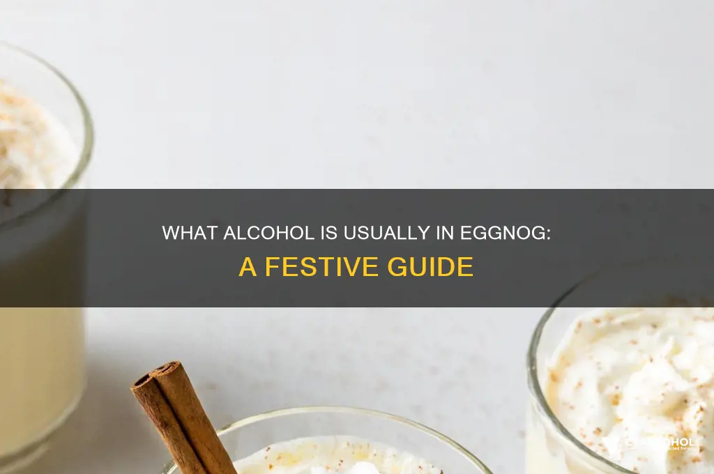 What Alcohol Is Usually In Eggnog: A Festive Guide | CyAlcohol