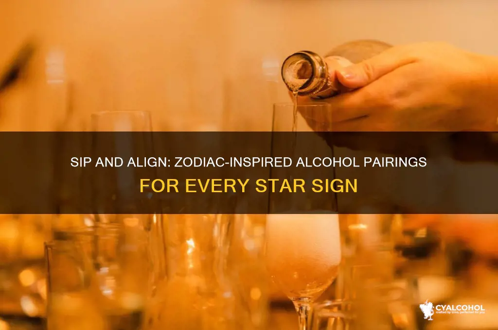 Sip And Align: Zodiac-Inspired Alcohol Pairings For Every Star Sign ...