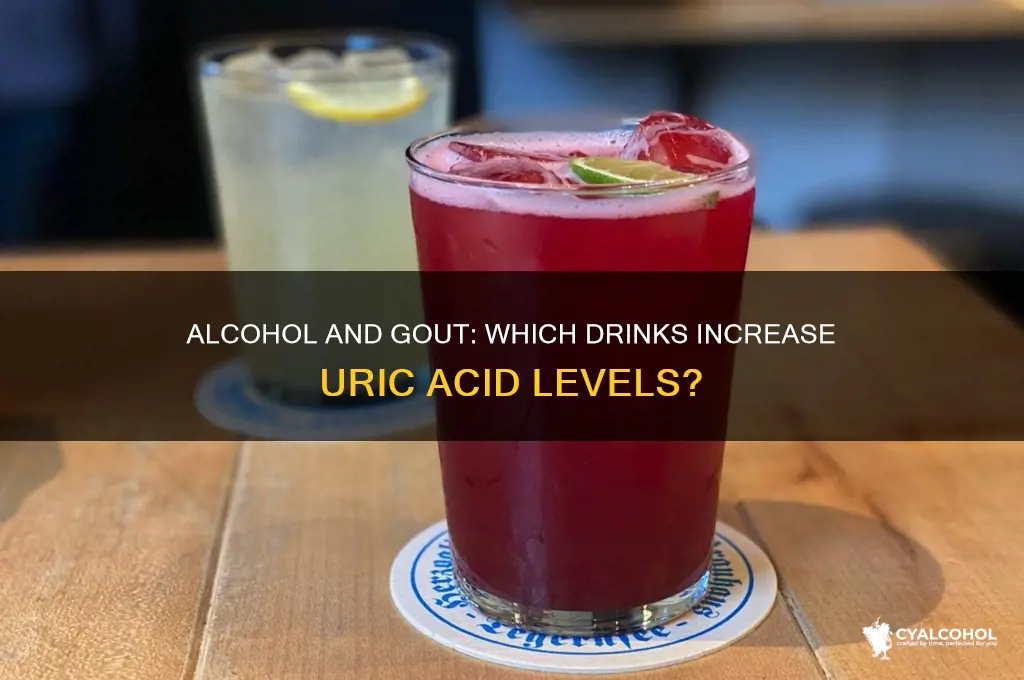 Alcohol And Gout: Which Drinks Increase Uric Acid Levels? | CyAlcohol