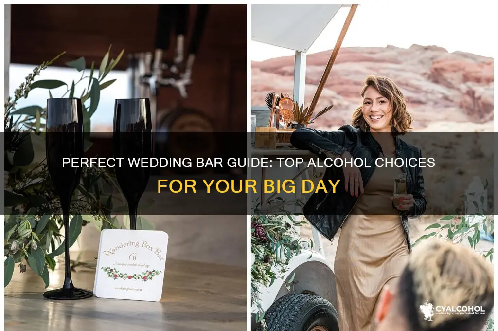 Perfect Wedding Bar Guide: Top Alcohol Choices For Your Big Day | CyAlcohol
