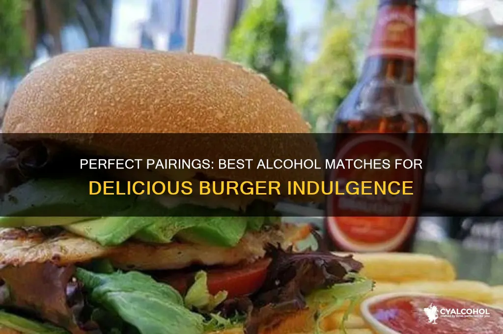 Perfect Pairings: Best Alcohol Matches For Delicious Burger Indulgence ...