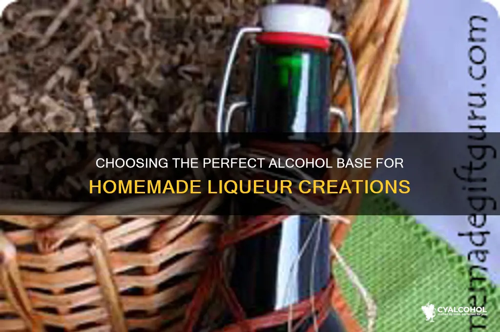 Choosing The Perfect Alcohol Base For Homemade Liqueur Creations ...