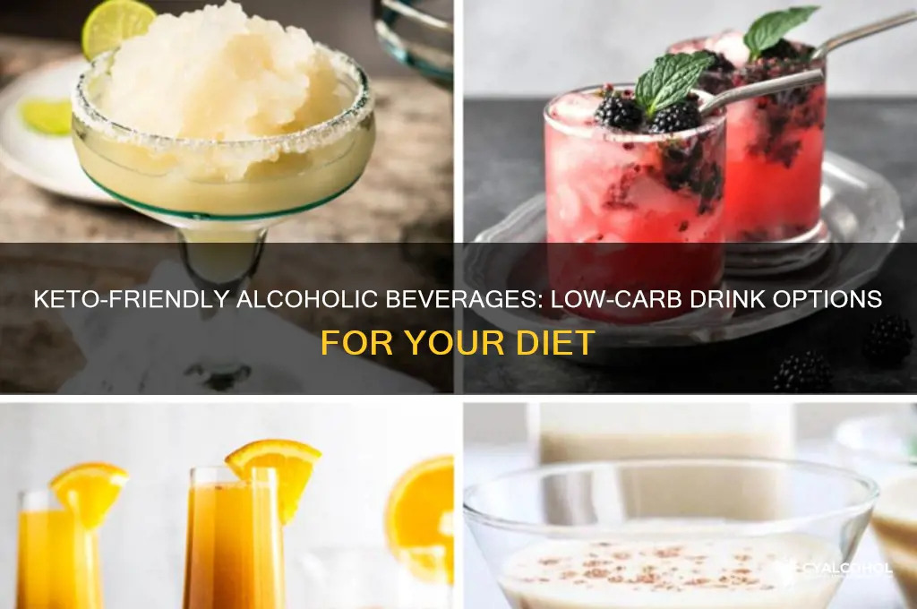 Keto-Friendly Alcoholic Beverages: Low-Carb Drink Options For Your Diet ...