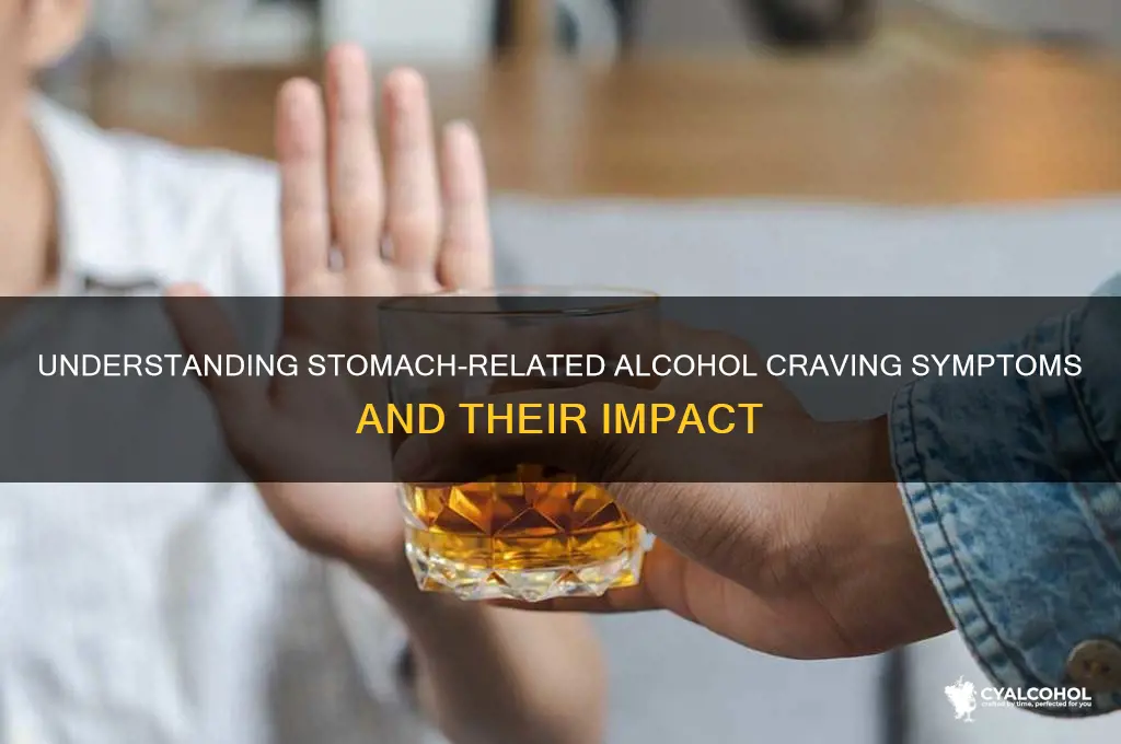 Understanding Stomach-Related Alcohol Craving Symptoms And Their Impact ...