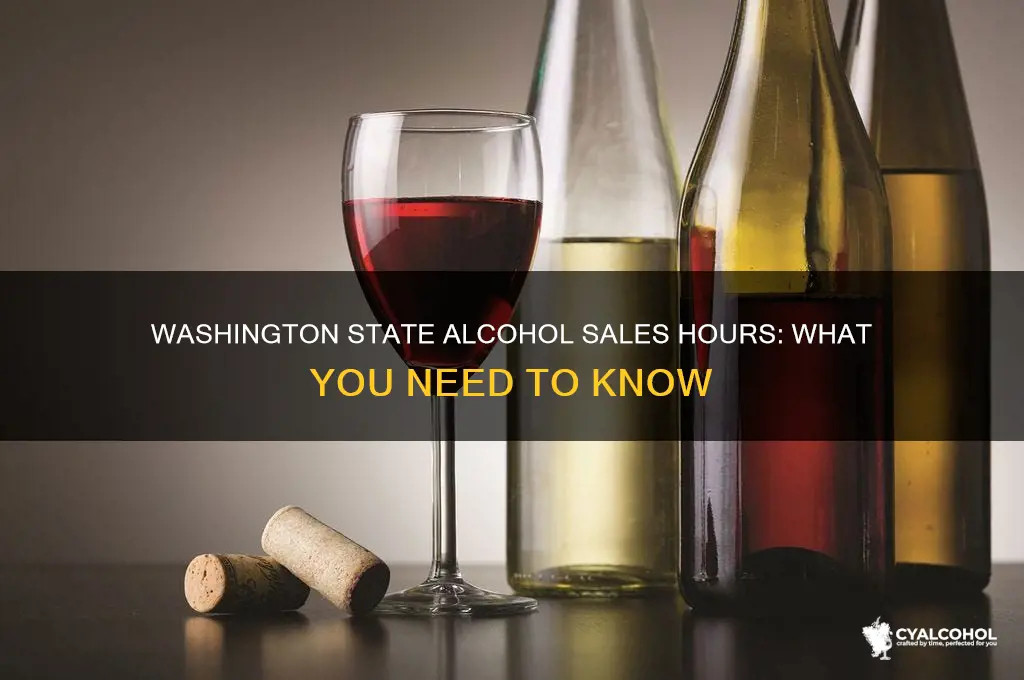Washington State Alcohol Sales Hours: What You Need To Know | CyAlcohol