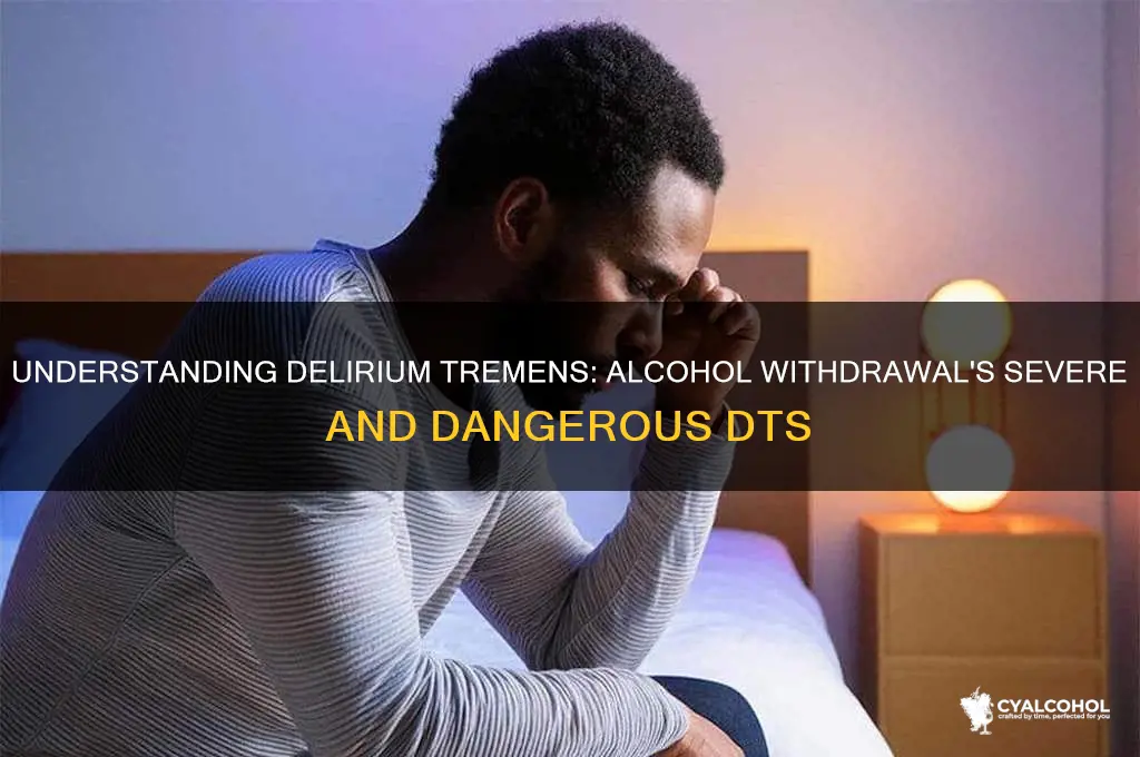 Understanding Delirium Tremens: Alcohol Withdrawal's Severe And ...