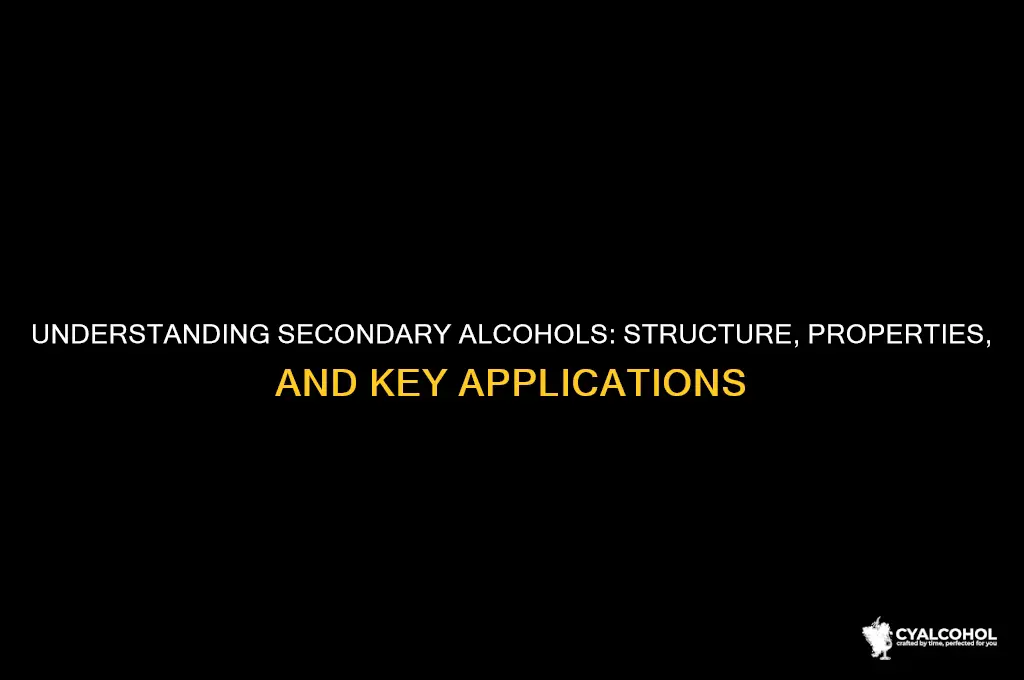 Understanding Secondary Alcohols: Structure, Properties, And Key ...