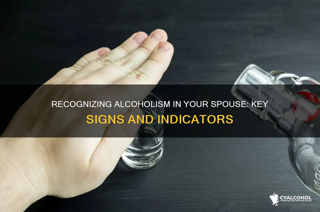 Recognizing Alcoholism In Your Spouse: Key Signs And Indicators | CyAlcohol