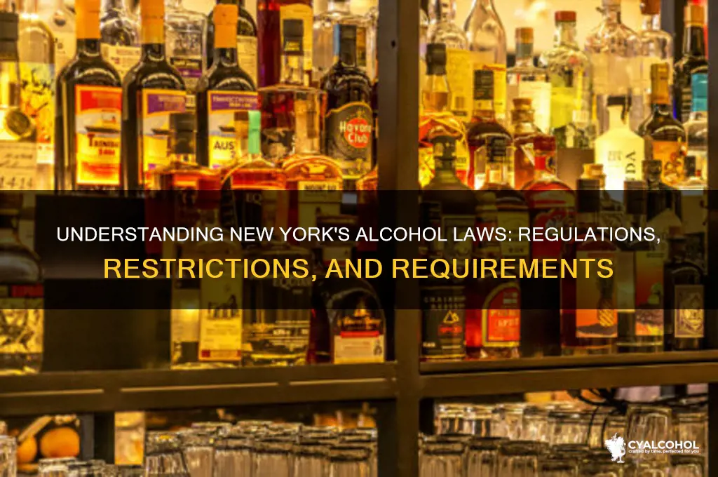 Understanding New York's Alcohol Laws: Regulations, Restrictions, And ...