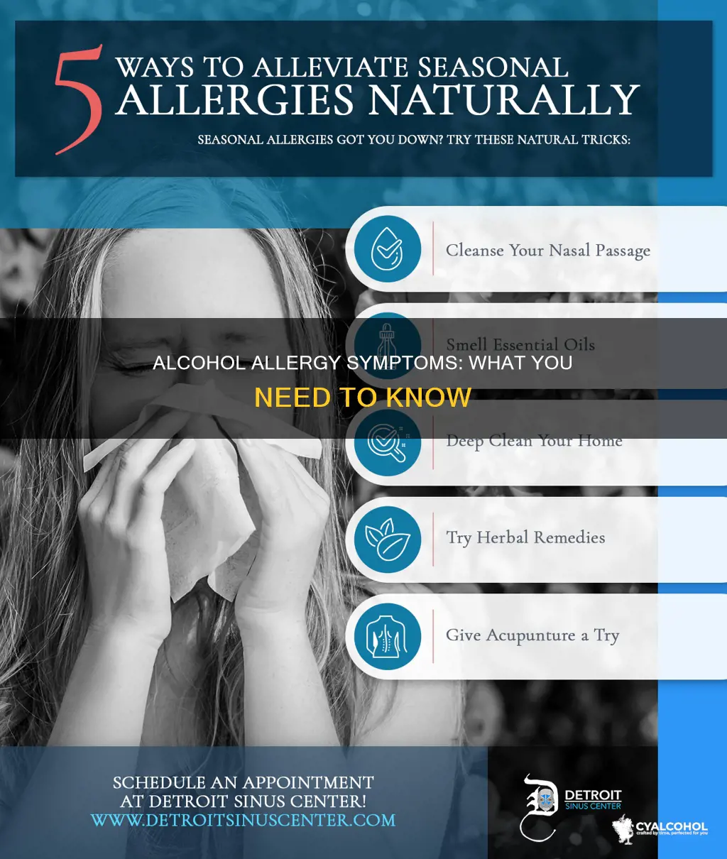 Alcohol Allergy Symptoms: What You Need To Know | CyAlcohol