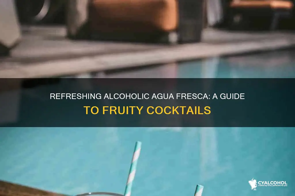 Refreshing Alcoholic Agua Fresca: A Guide To Fruity Cocktails | CyAlcohol