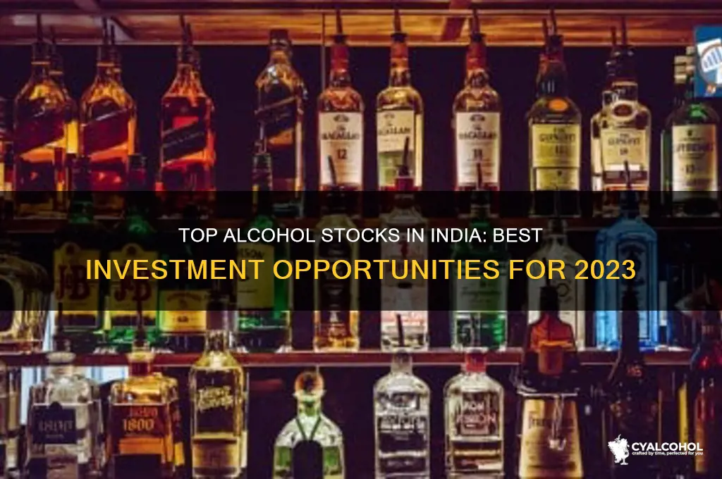Top Alcohol Stocks In India: Best Investment Opportunities For 2023 ...
