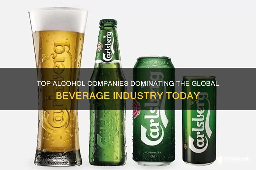 Top Alcohol Companies Dominating The Global Beverage Industry Today ...