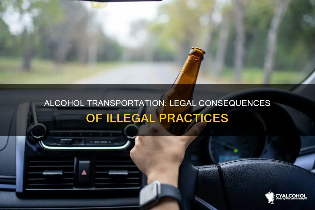 Alcohol Transportation: Legal Consequences Of Illegal Practices | CyAlcohol