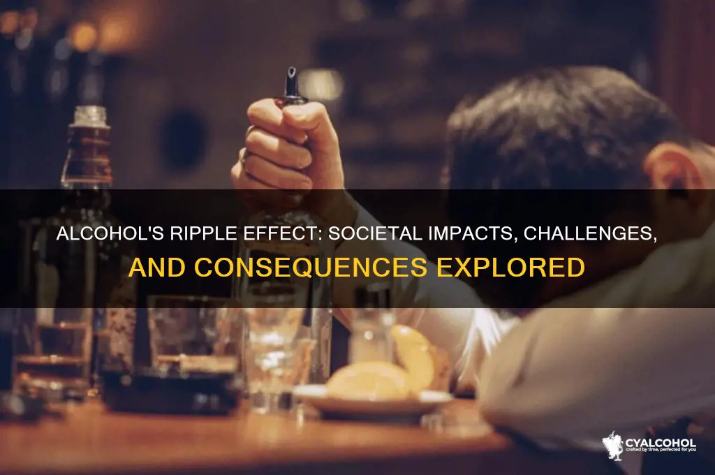 Alcohol's Ripple Effect: Societal Impacts, Challenges, And Consequences ...