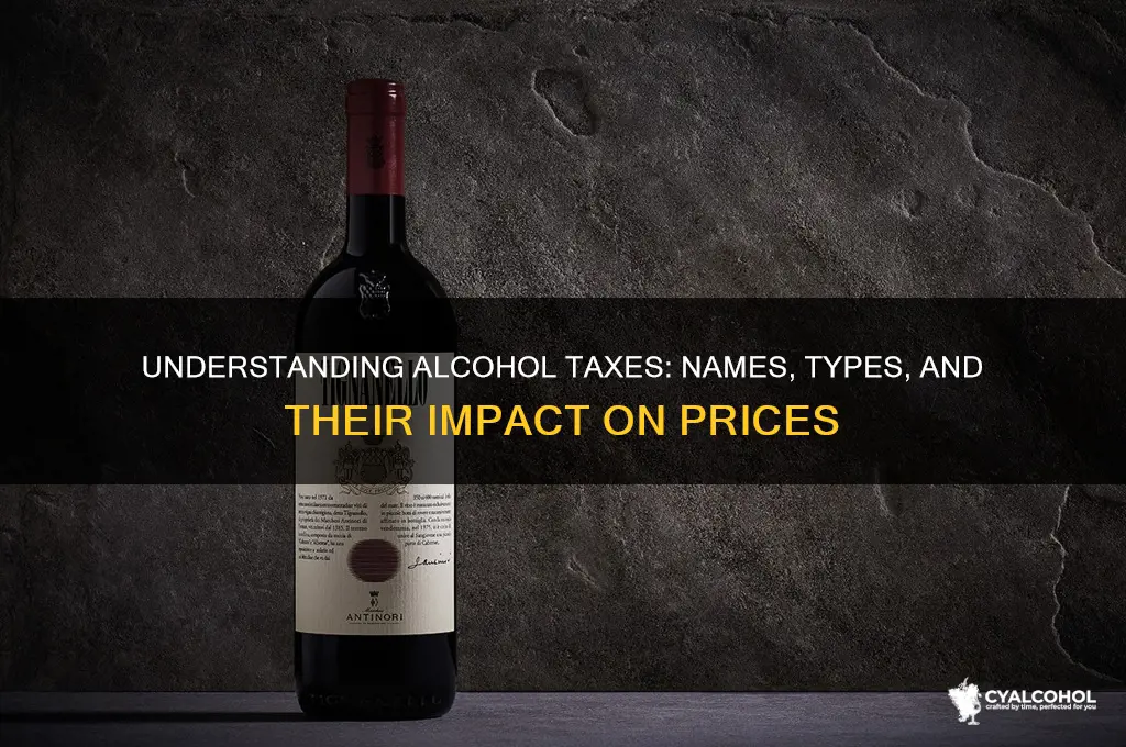 Understanding Alcohol Taxes: Names, Types, And Their Impact On Prices ...