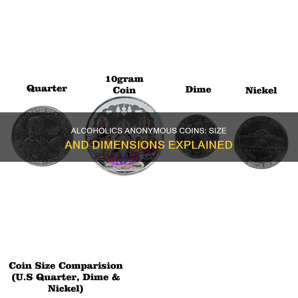 Alcoholics Anonymous Coins: Size And Dimensions Explained | CyAlcohol
