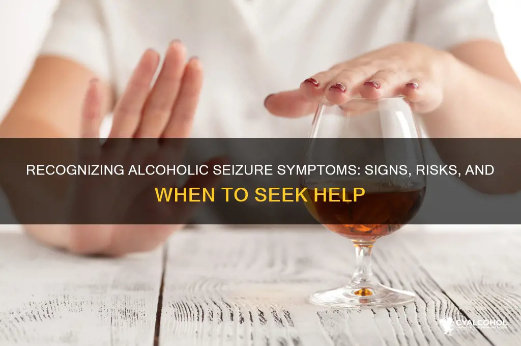 Recognizing Alcoholic Seizure Symptoms: Signs, Risks, And When To Seek ...