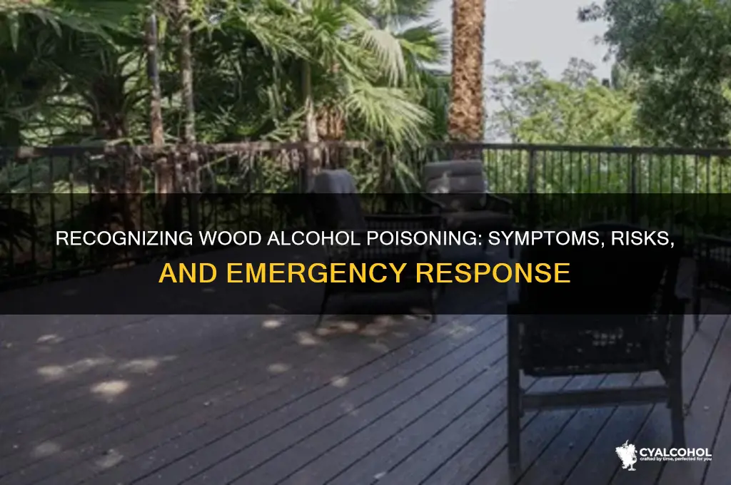 Recognizing Wood Alcohol Poisoning: Symptoms, Risks, And Emergency ...