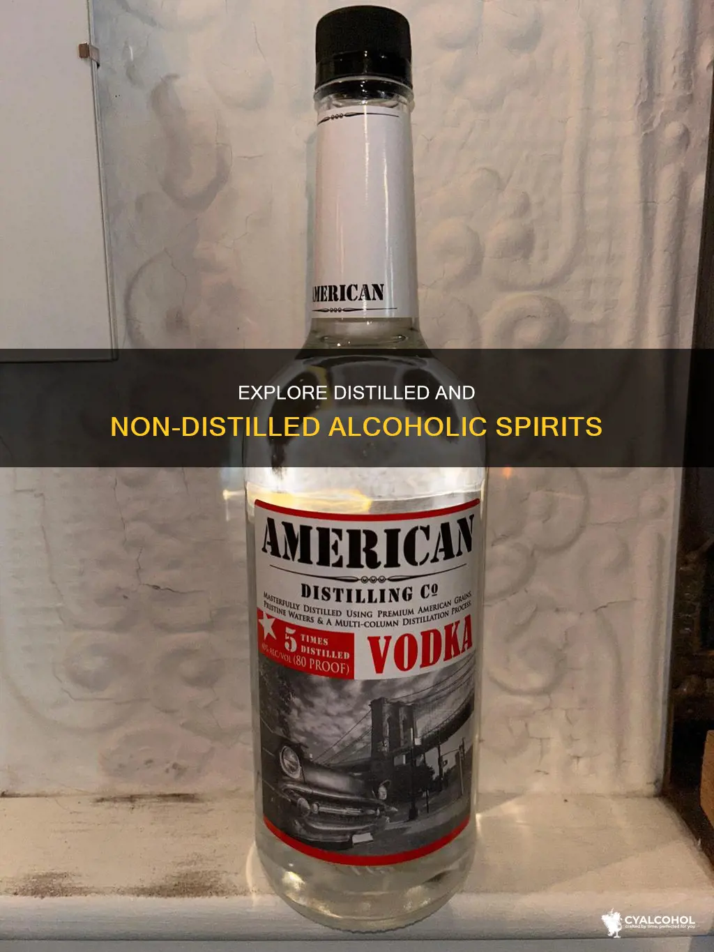 Explore Distilled And Non-Distilled Alcoholic Spirits | CyAlcohol