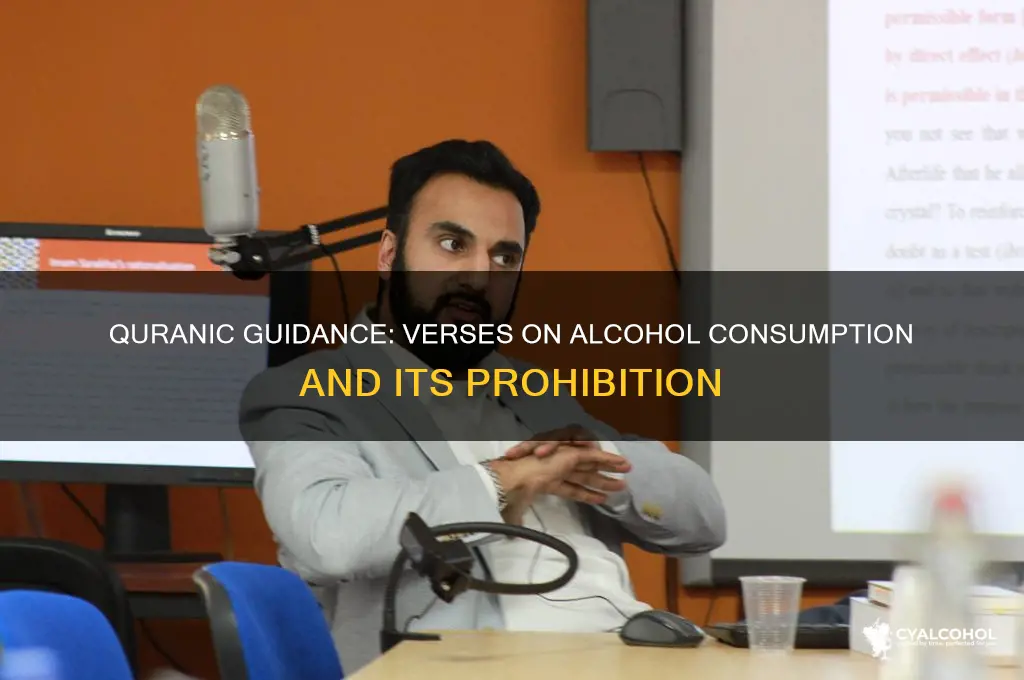Quranic Guidance: Verses On Alcohol Consumption And Its Prohibition ...
