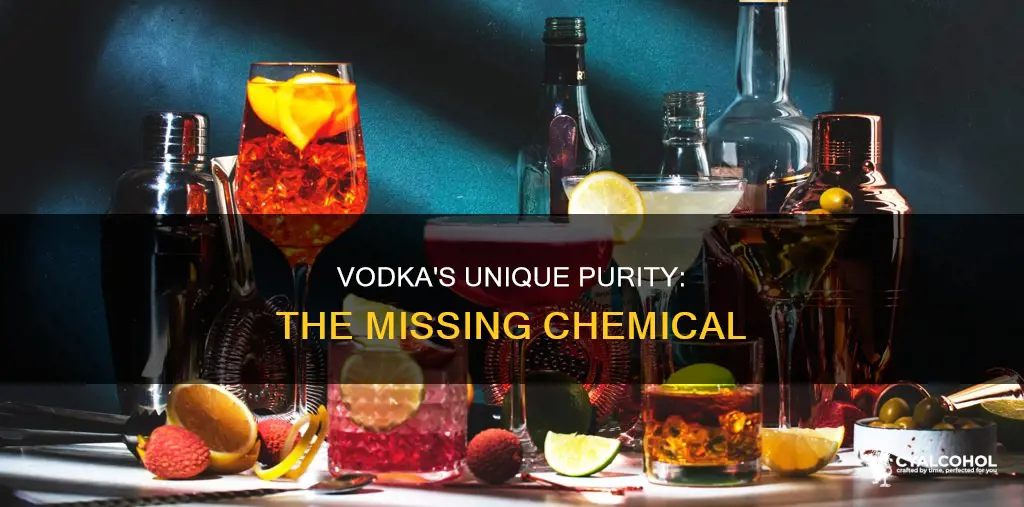 Vodka's Unique Purity: The Missing Chemical | CyAlcohol