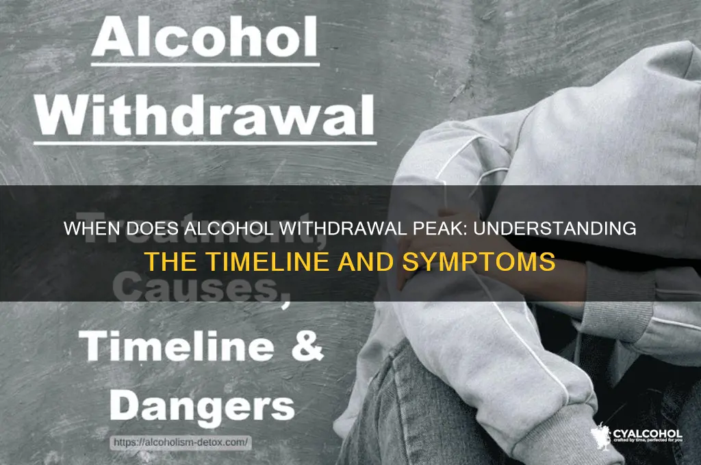 When Does Alcohol Withdrawal Peak: Understanding The Timeline And ...