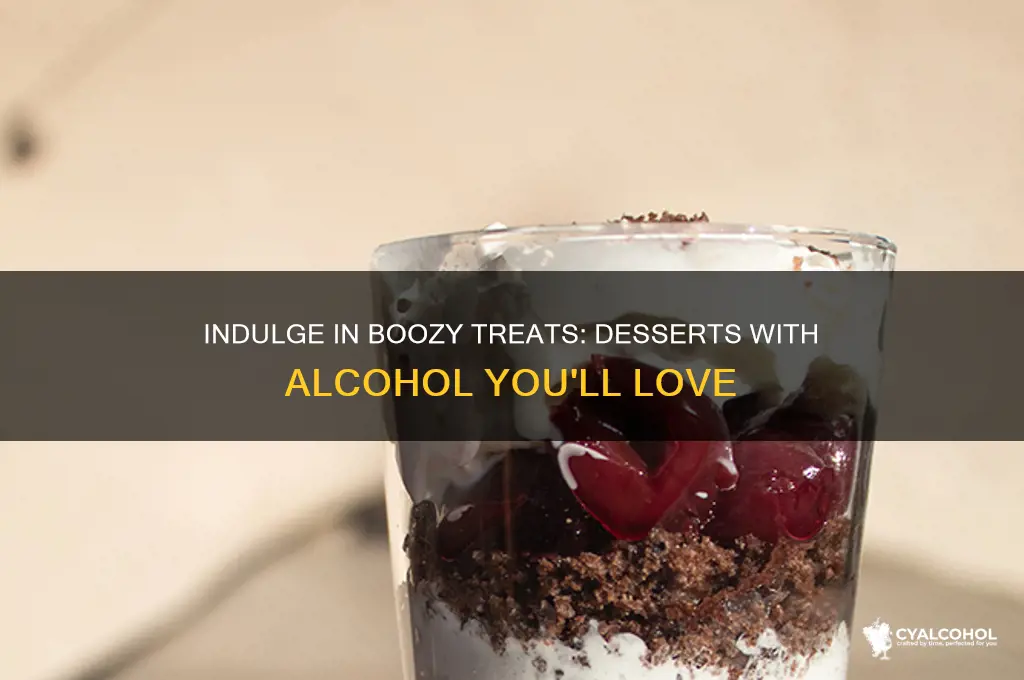 Indulge In Boozy Treats: Desserts With Alcohol You'll Love | CyAlcohol