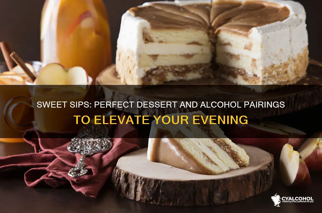Sweet Sips: Perfect Dessert And Alcohol Pairings To Elevate Your ...