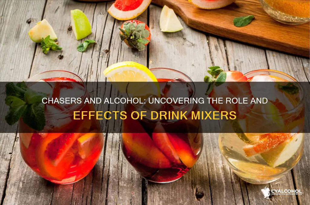 Chasers And Alcohol: Uncovering The Role And Effects Of Drink Mixers ...