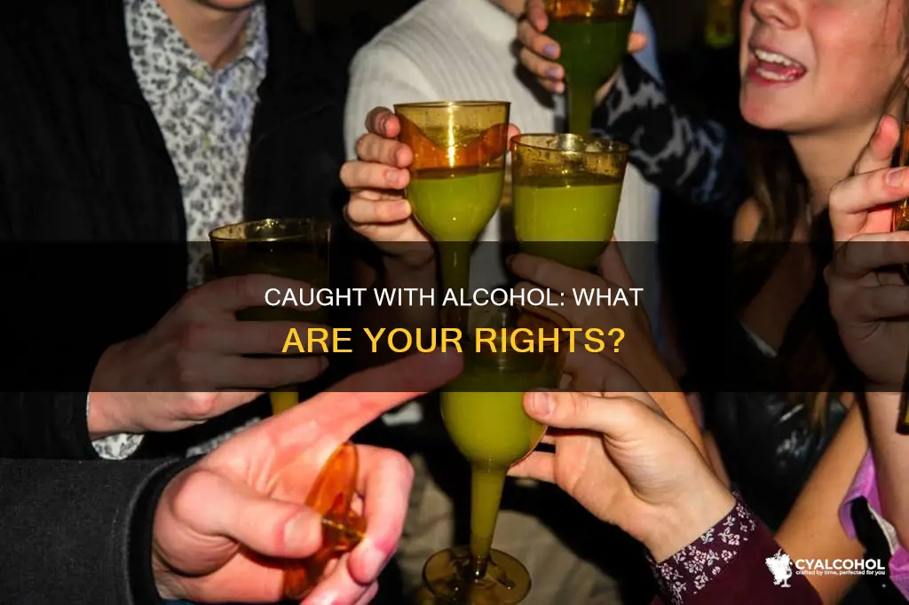 Caught With Alcohol: What Are Your Rights? | CyAlcohol