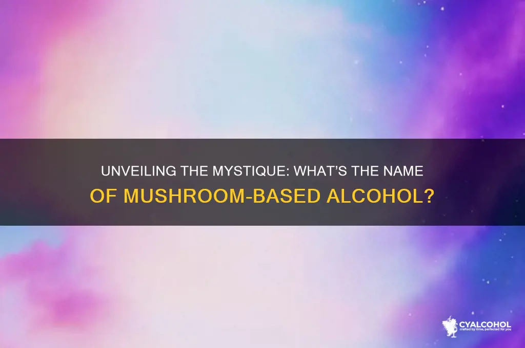 Unveiling The Mystique: What’S The Name Of Mushroom-Based Alcohol ...