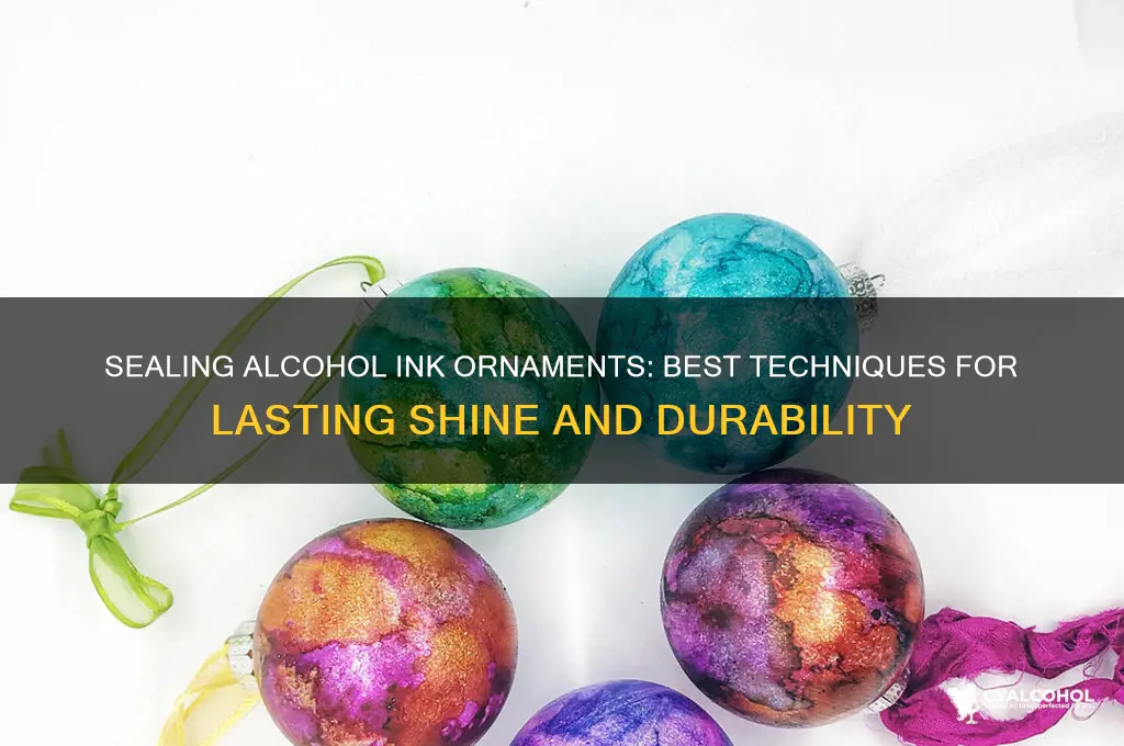 Sealing Alcohol Ink Ornaments: Best Techniques For Lasting Shine And ...