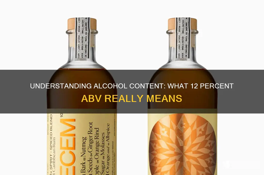 Understanding Alcohol Content: What 12 Percent Abv Really Means | CyAlcohol
