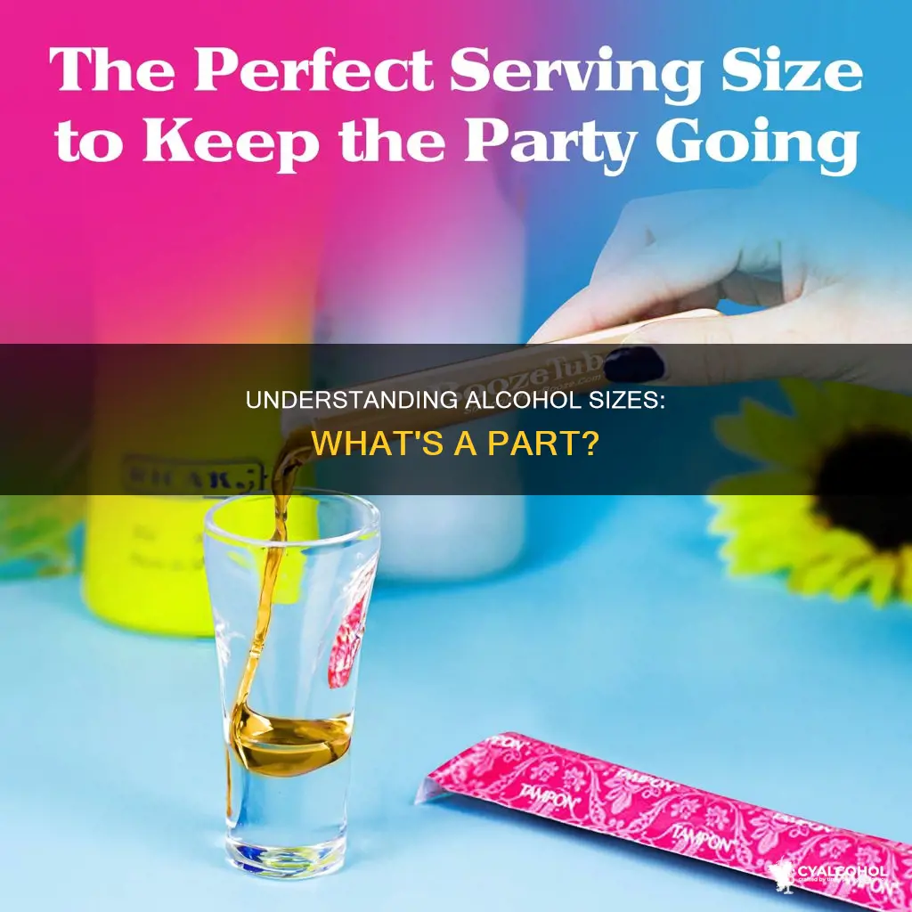 Understanding Alcohol Sizes: What's A Part? | CyAlcohol