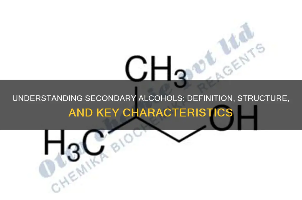 Understanding Secondary Alcohols: Definition, Structure, And Key ...