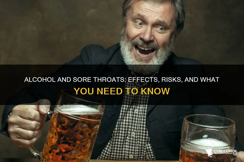 Alcohol And Sore Throats: Effects, Risks, And What You Need To Know ...