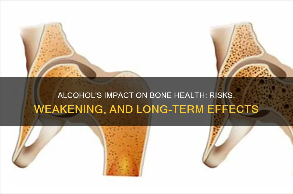 Alcohol's Impact On Bone Health: Risks, Weakening, And Long-Term ...