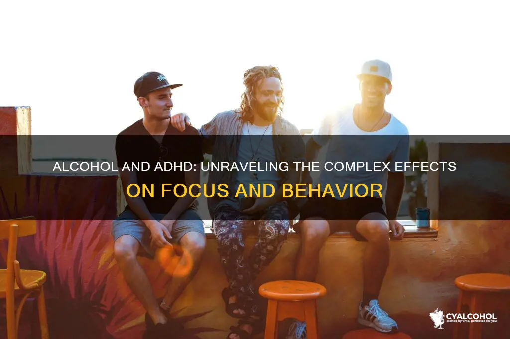 Alcohol And Adhd: Unraveling The Complex Effects On Focus And Behavior ...