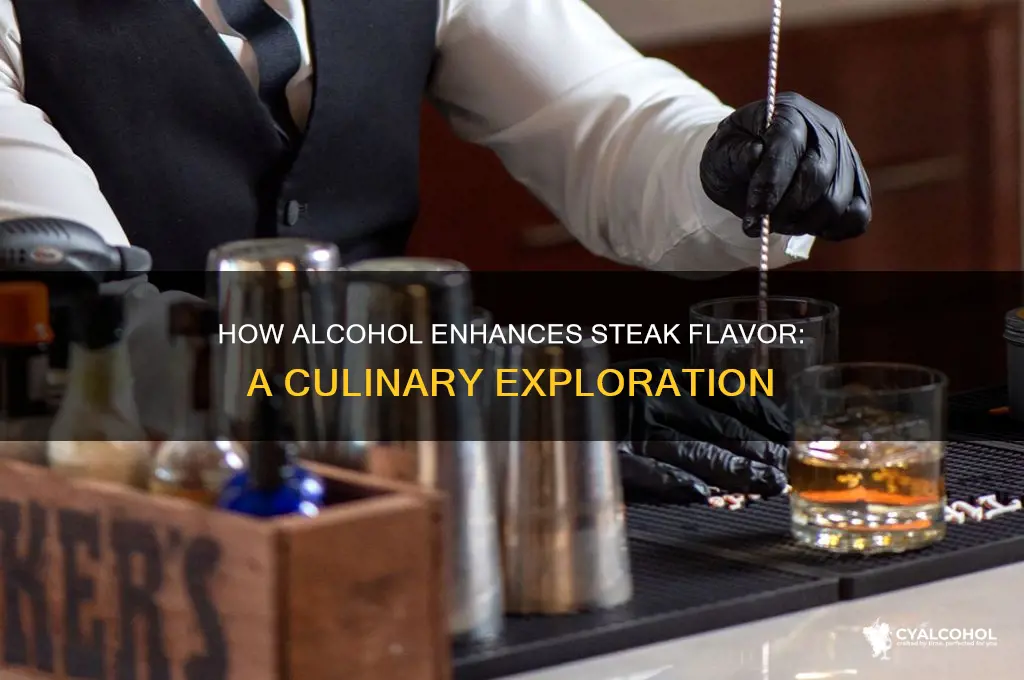 How Alcohol Enhances Steak Flavor: A Culinary Exploration | CyAlcohol