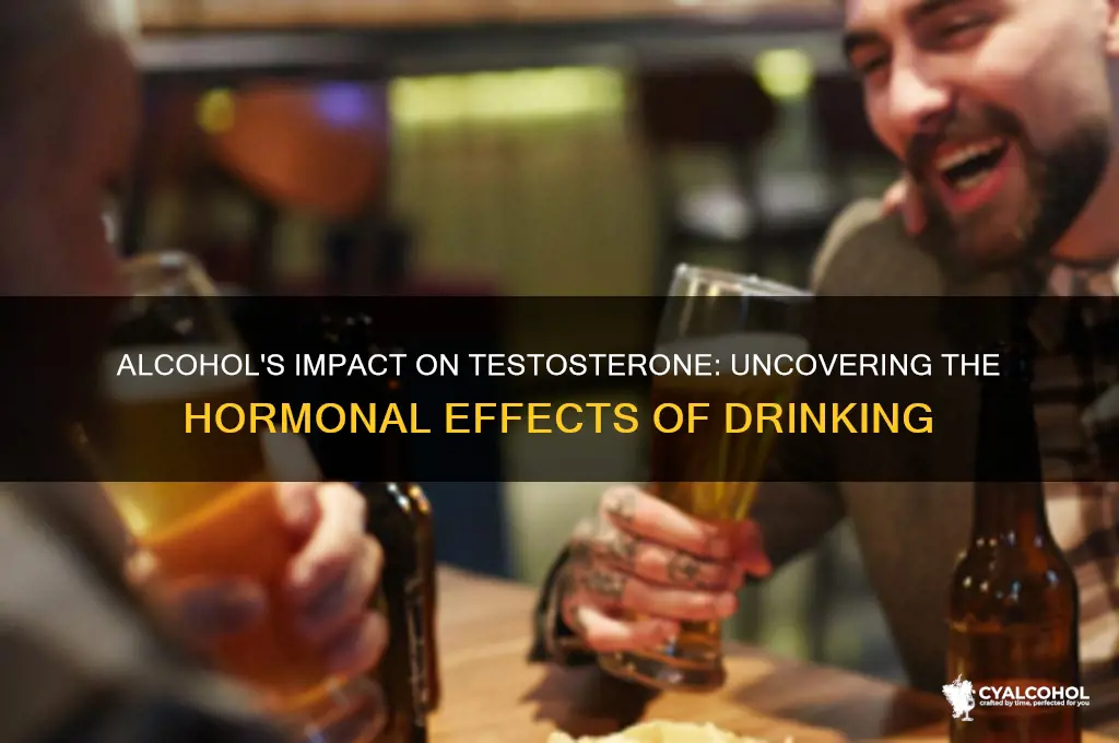 Alcohol's Impact On Testosterone: Uncovering The Hormonal Effects Of ...