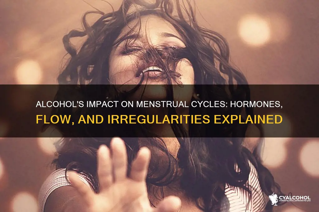 Alcohol's Impact On Menstrual Cycles: Hormones, Flow, And ...