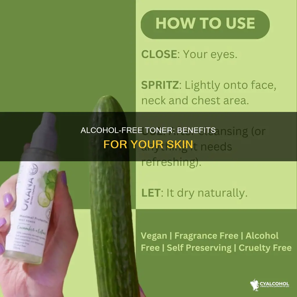 Alcohol-Free Toner: Benefits For Your Skin | CyAlcohol