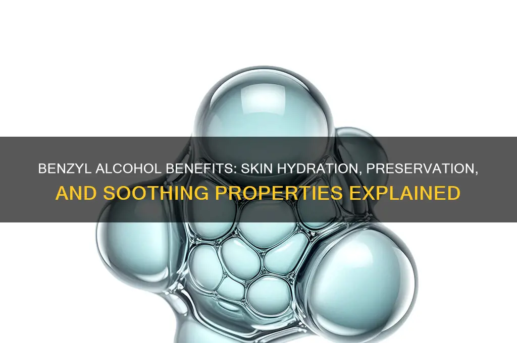 Benzyl Alcohol Benefits: Skin Hydration, Preservation, And Soothing ...