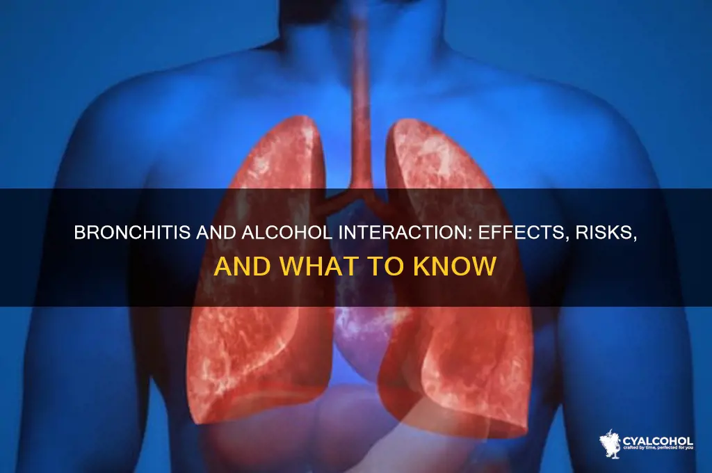 Bronchitis And Alcohol Interaction: Effects, Risks, And What To Know ...