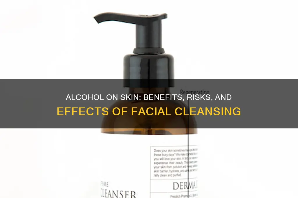 Alcohol On Skin: Benefits, Risks, And Effects Of Facial Cleansing ...
