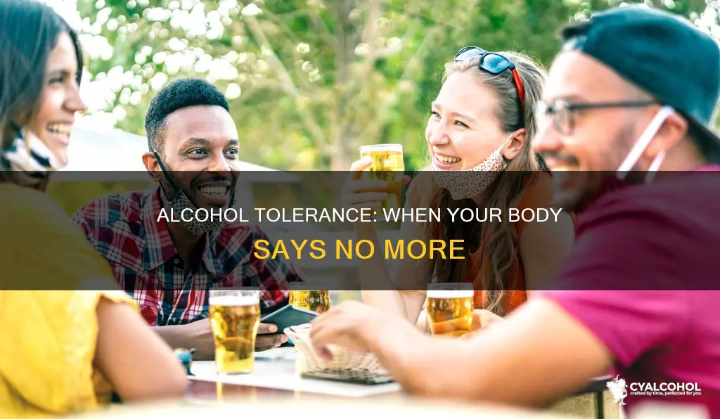 Alcohol Tolerance: When Your Body Says No More | CyAlcohol