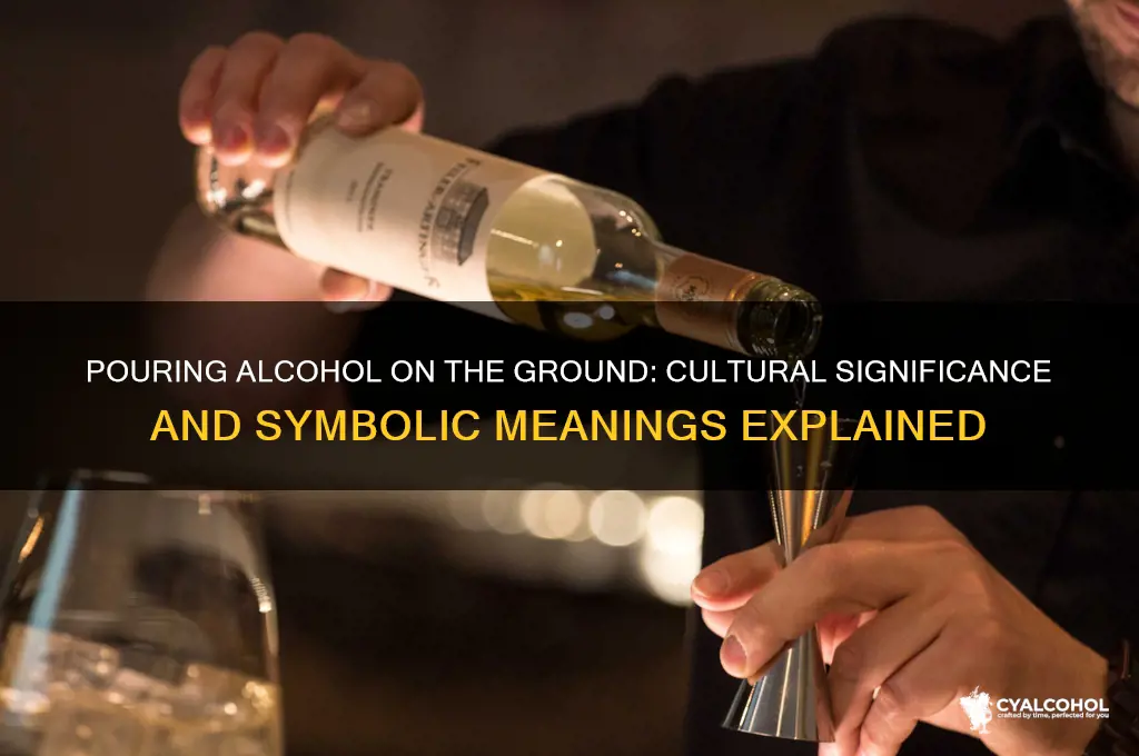 Pouring Alcohol On The Ground: Cultural Significance And Symbolic ...